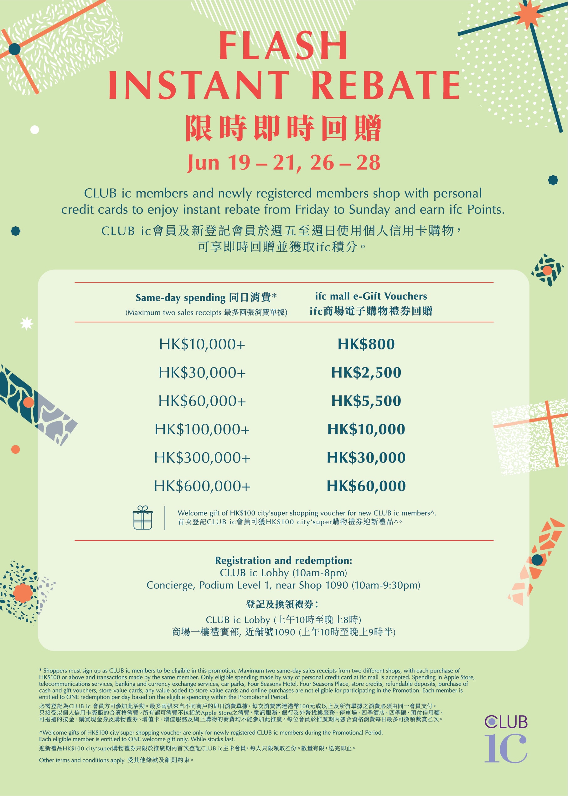 Promotions & Events | CLUB ic