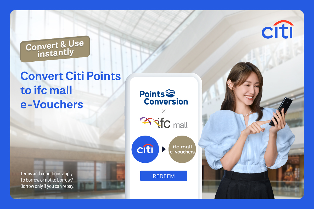 Convert Citi Points to ifc mall e-Vouchers | International Finance ...